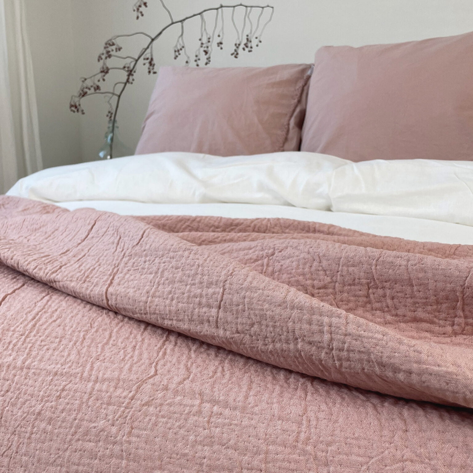 Hunter sprei oudroze - Town & Country